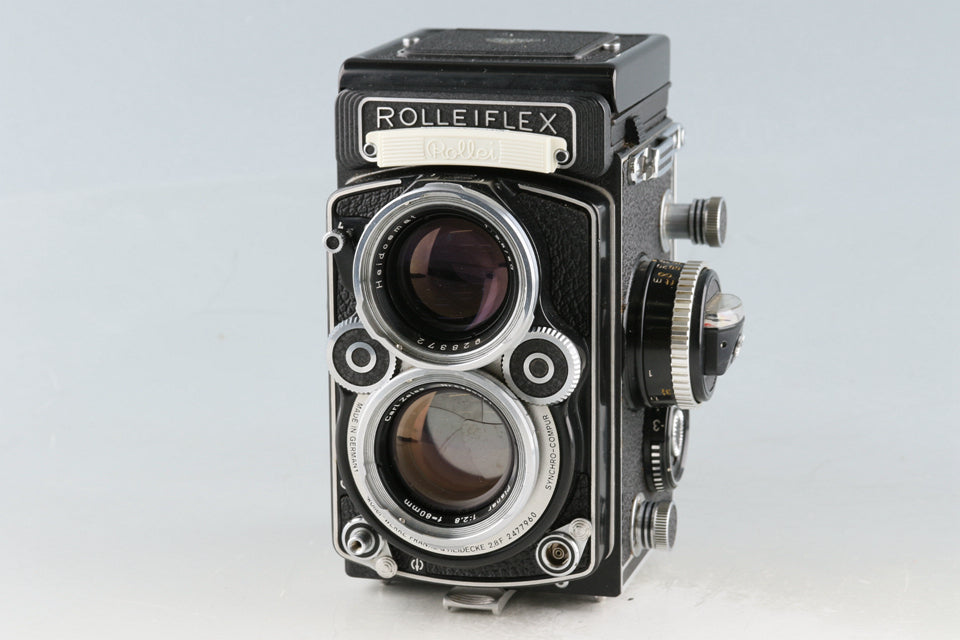 Rollei Rolleiflex 2.8F White Face Planar 80mm F/2.8 Medium Format Film – IROHAS SHOP