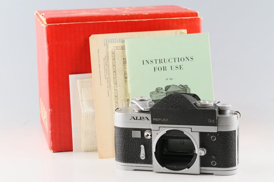Alpa Reflex 9d 35mm SLR Film Camera With Box #53153L9 – IROHAS SHOP