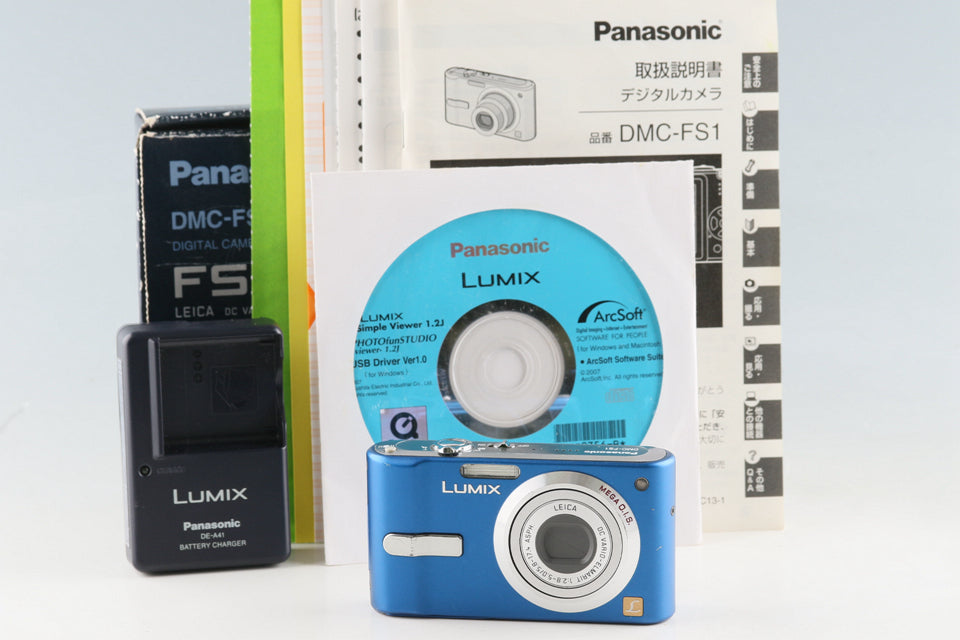 Panasonic Lumix DMC-FS1 Digital Camera With Box #54588L9 – IROHAS SHOP