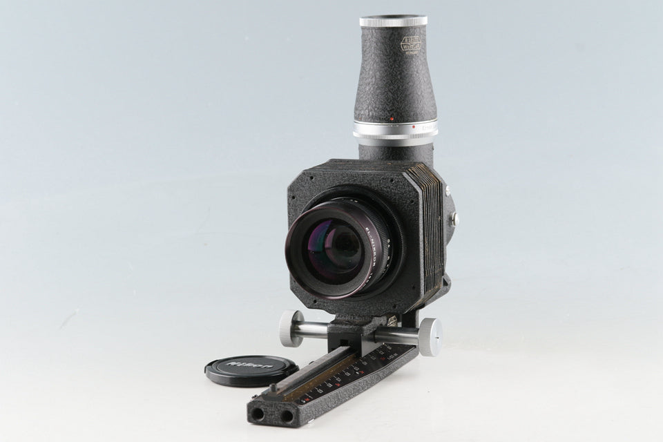 Leica Leitz Visoflex I + Leica bellows I + EL-Nikkor 150mm F/5.6 Lens ...