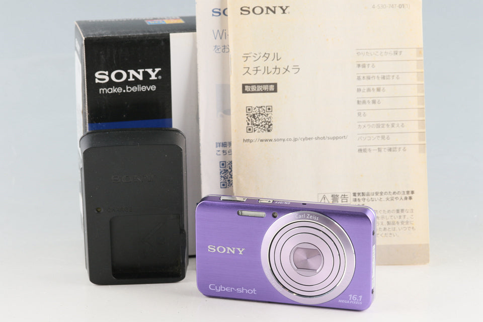 Sony Cyber-Shot DSC-W630 Digital Camera With Box *Japanese Version Onl ...