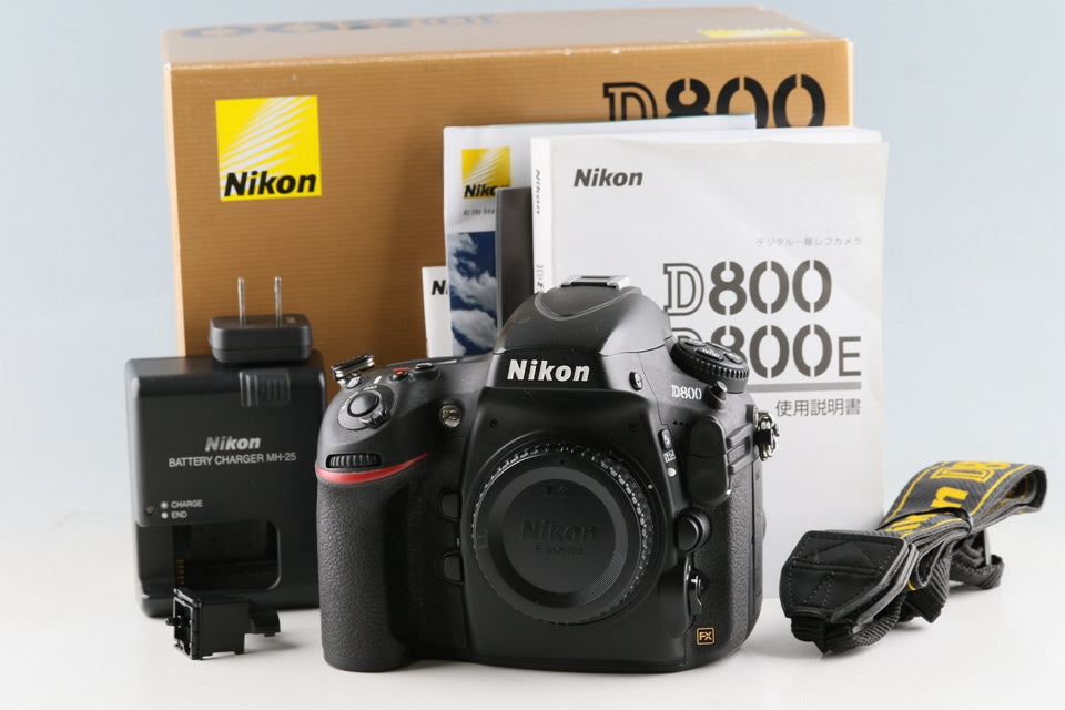 Nikon D800 Digital SLR Camera With Box *Shutter Count:1794 #56862L4 ...