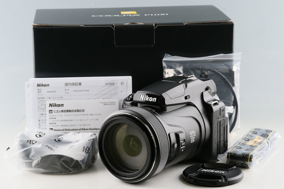 *New* Nikon Coolpix P1100 Digital Camera With Box #57424L4 – IROHAS SHOP