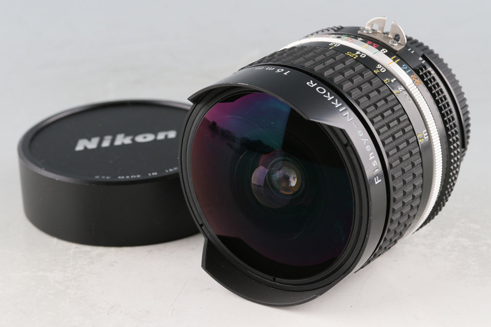 Nikon Fisheye-Nikkor 16mm F/2.8 Ai Lens #61596A6 – IROHAS SHOP